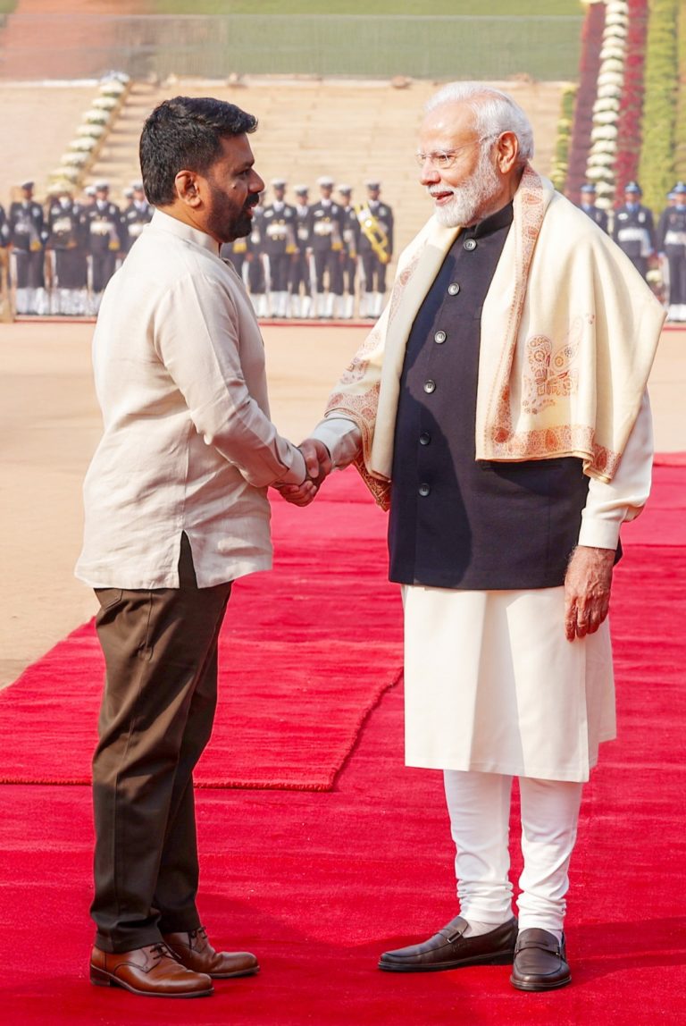 President Anura Kumara Dissanayake Accorded Ceremonial Welcome at Rashtrapati Bhavan - NPP News